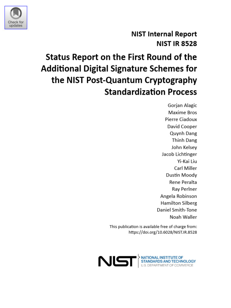 Nist Ir 8528 | PDF | Secure Communication | Espionage Techniques