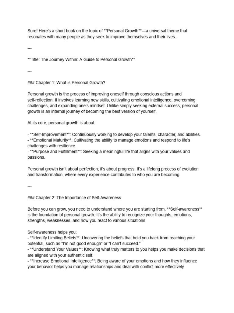 GRWTH | PDF | Mindset | Goal