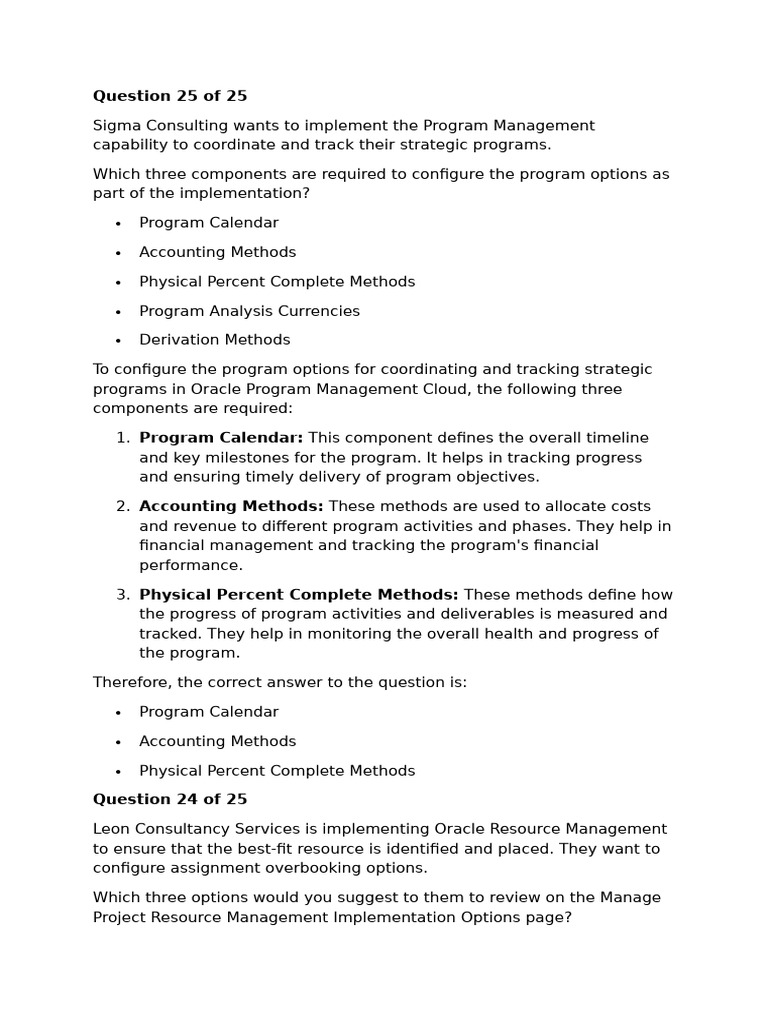 Configuring Oracle Program Management | PDF | Expense | Business Process Management
