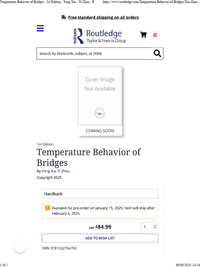 Bridge Temperature Dynamics Guide | PDF