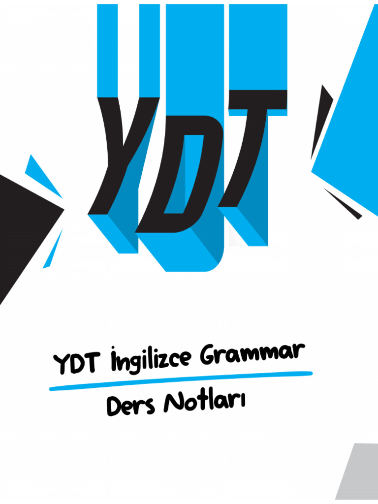 @tgdenemeleriv2 2025 BENİM HOCAM YDT DERS NOTU | PDF