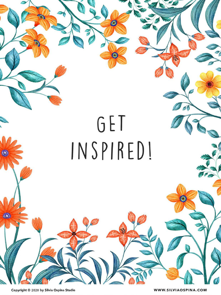 Natural References Flowers | PDF