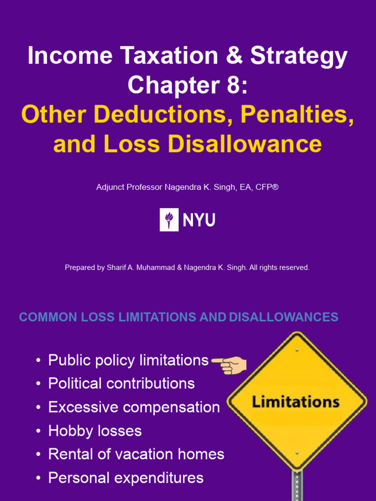 Ch 8 Lecture | PDF | Bad Debt | Taxes