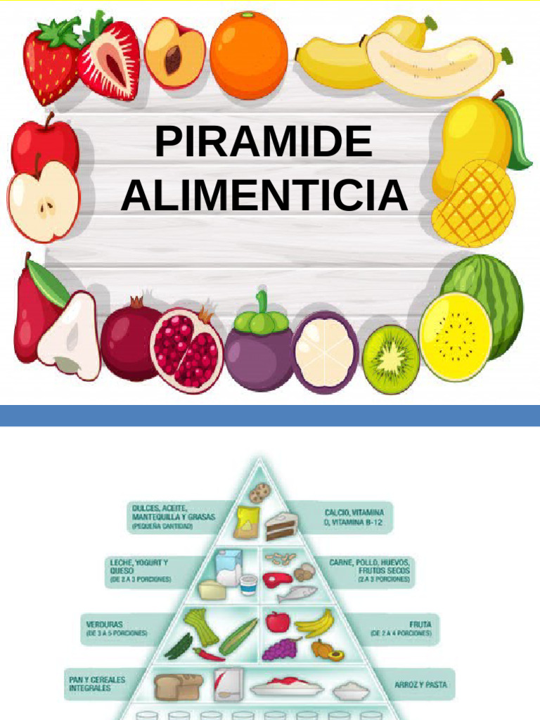 Piramide Alimenticia | PDF | Cocina, comidas y vino | Salud y bienestar