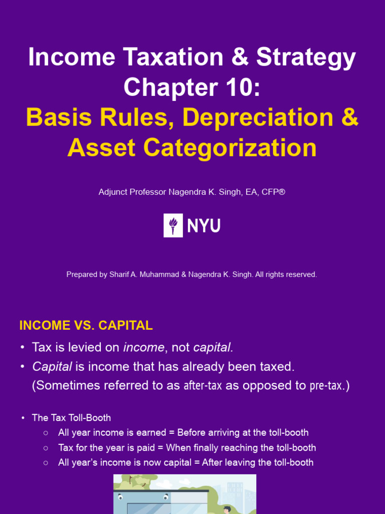 Ch 10 Lecture Pdf Taxes Tax Deduction