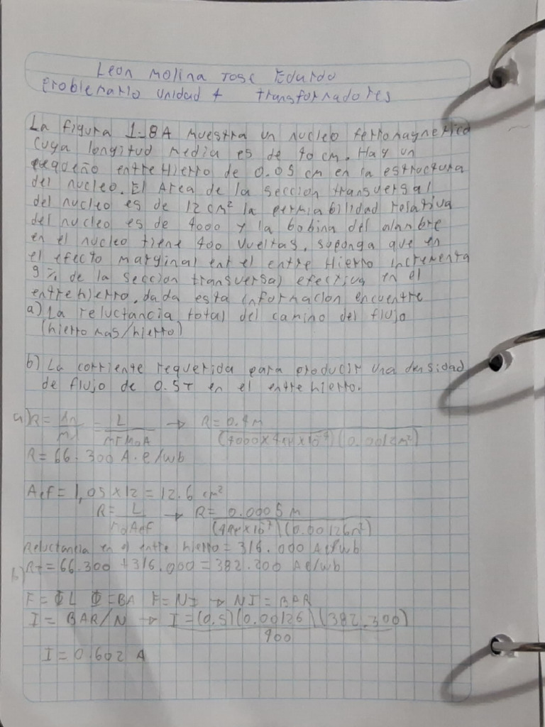 Problemario U4 - León Molina José Eduardo | PDF