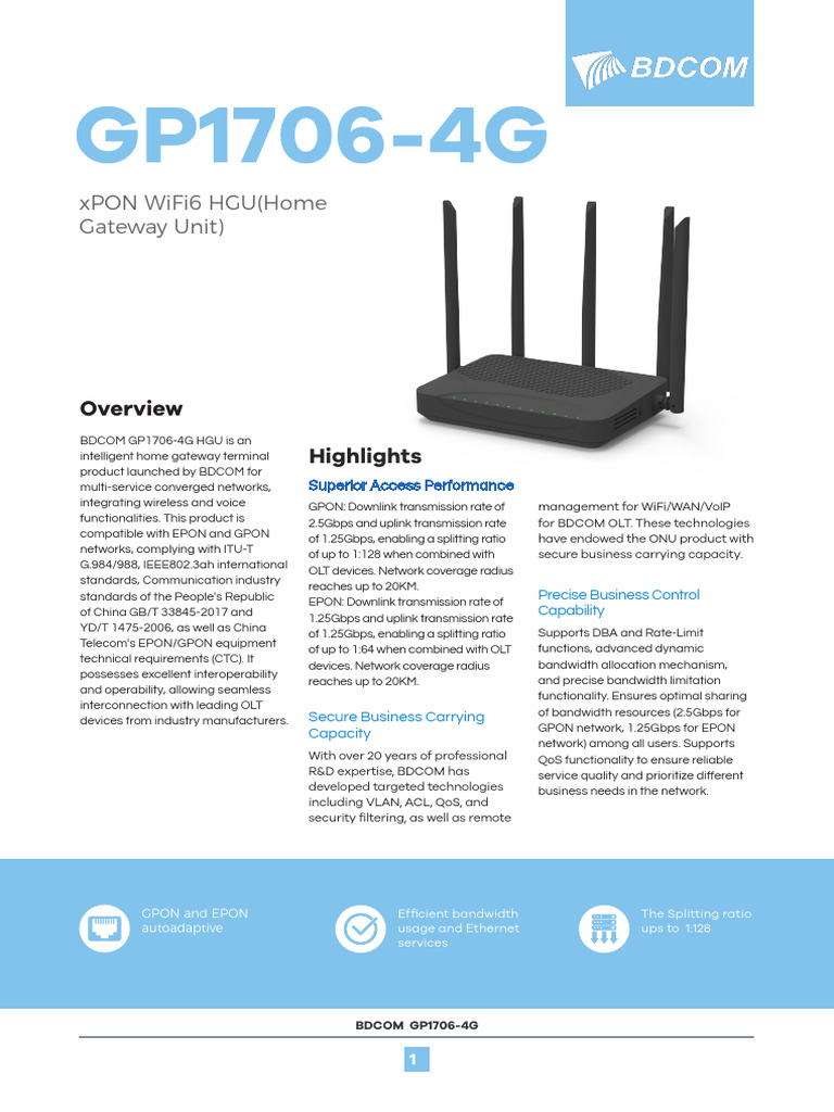 GP1706-4G | PDF | Computer Network | Computer Science