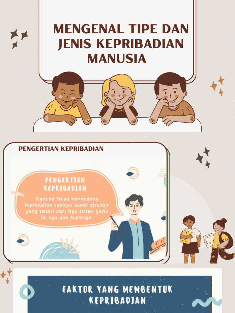 Jenis Dan Tipe Kepribadian Manusia | PDF