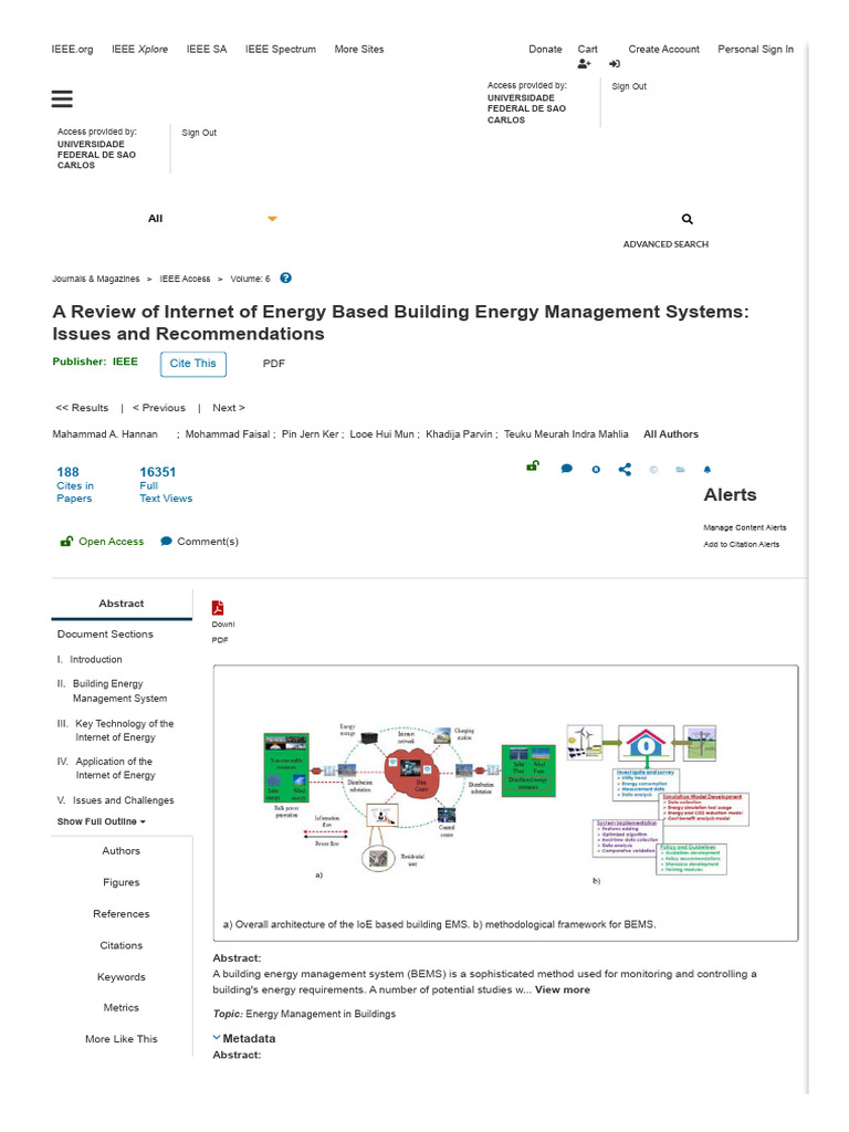 Internet of Energy in Building Management | PDF | Efficient Energy Use ...