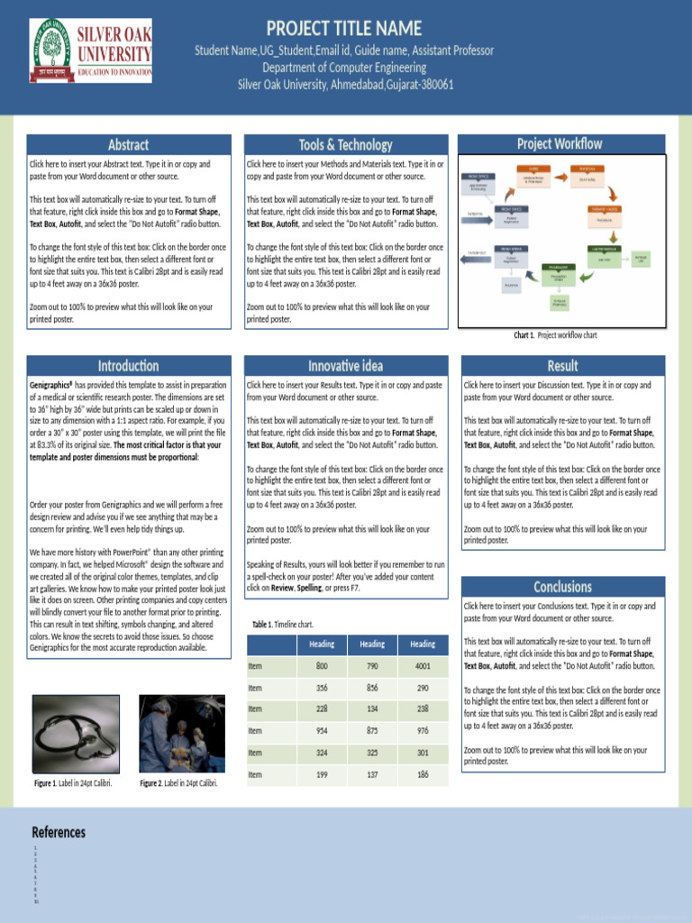 Project Poster | PDF | Microsoft Word | Typefaces