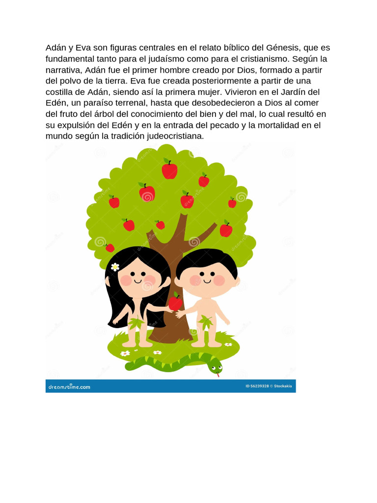 Adan y Eva | PDF | Religión y espiritualidad