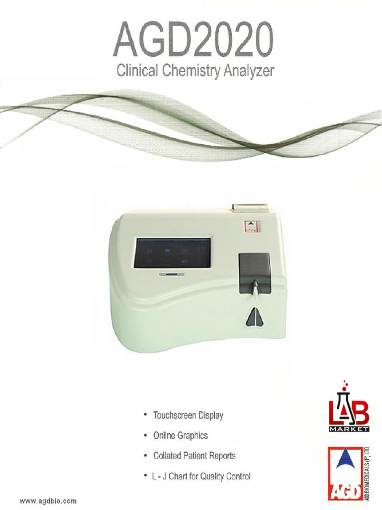 Full Blood Chemistry Agd Biomedicals 2020 1 | PDF