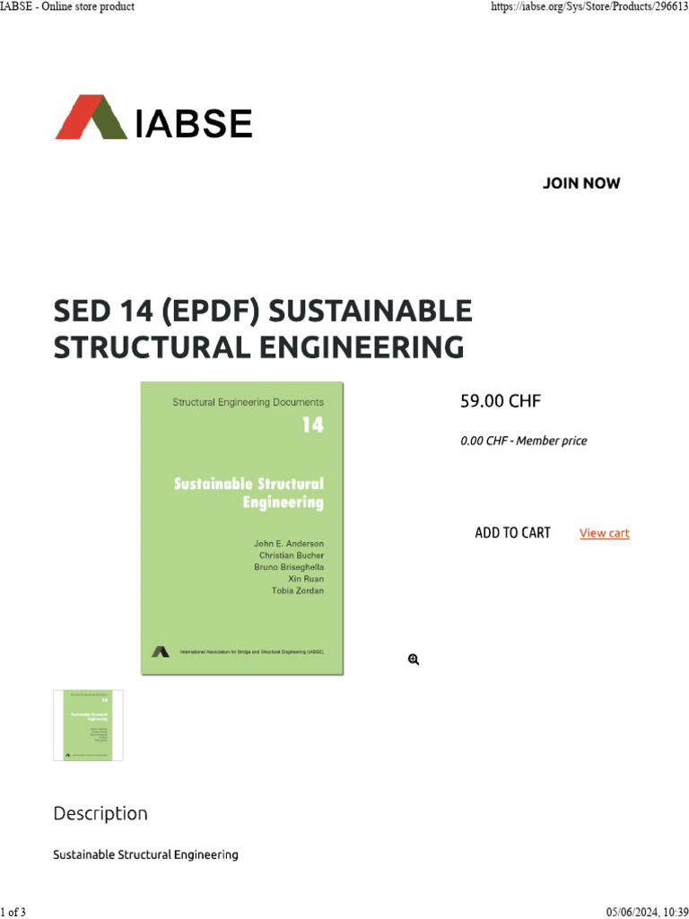 SED 14 - Sustainable Structural Engineering | PDF | Computers