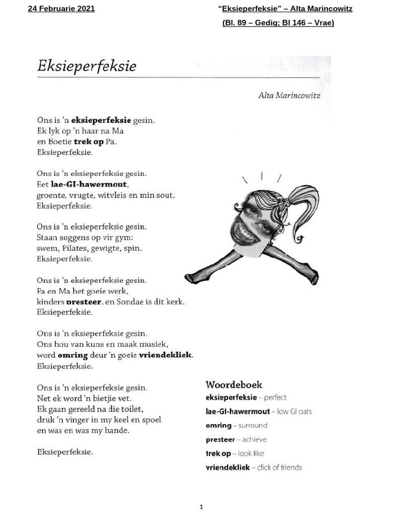 Eksieperfeksie (Gr. 9) | PDF