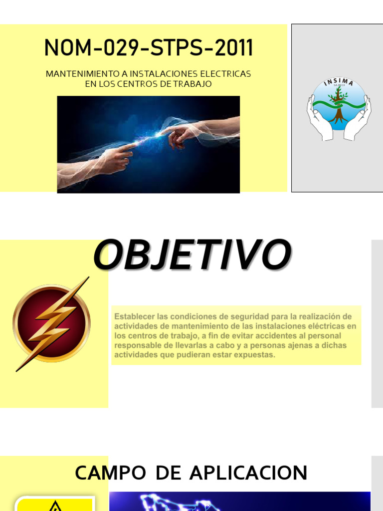 Nom 029 STPS 2011 | PDF | Cableado eléctrico | Ingenieria Eléctrica