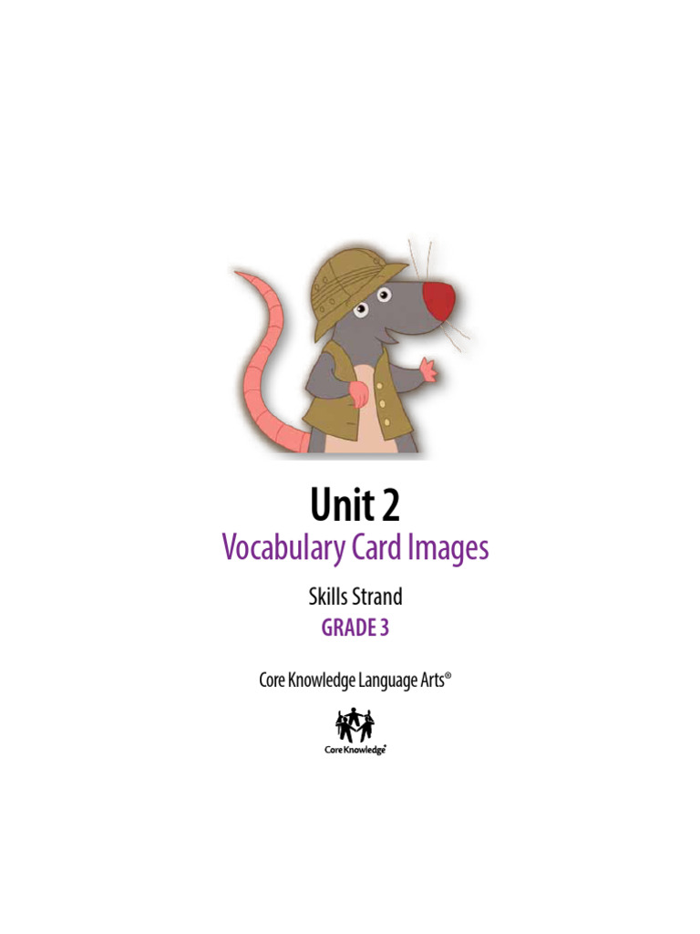 CKLA G3 U2 VocabImg Web | PDF | Copyright | Creative Commons