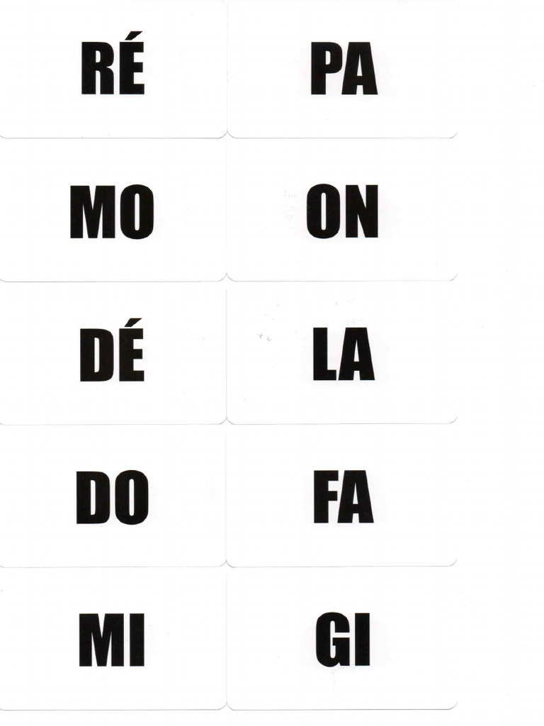 cartes syllabes sons 2 | PDF