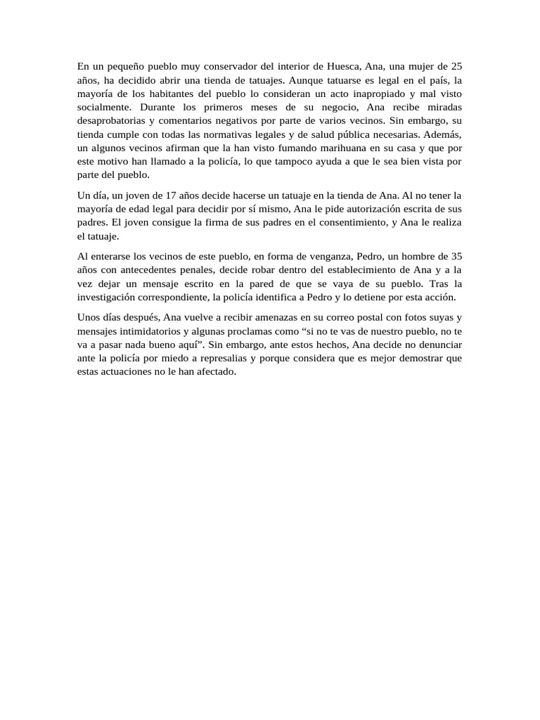 Caso Práctico Intro Crimi | PDF