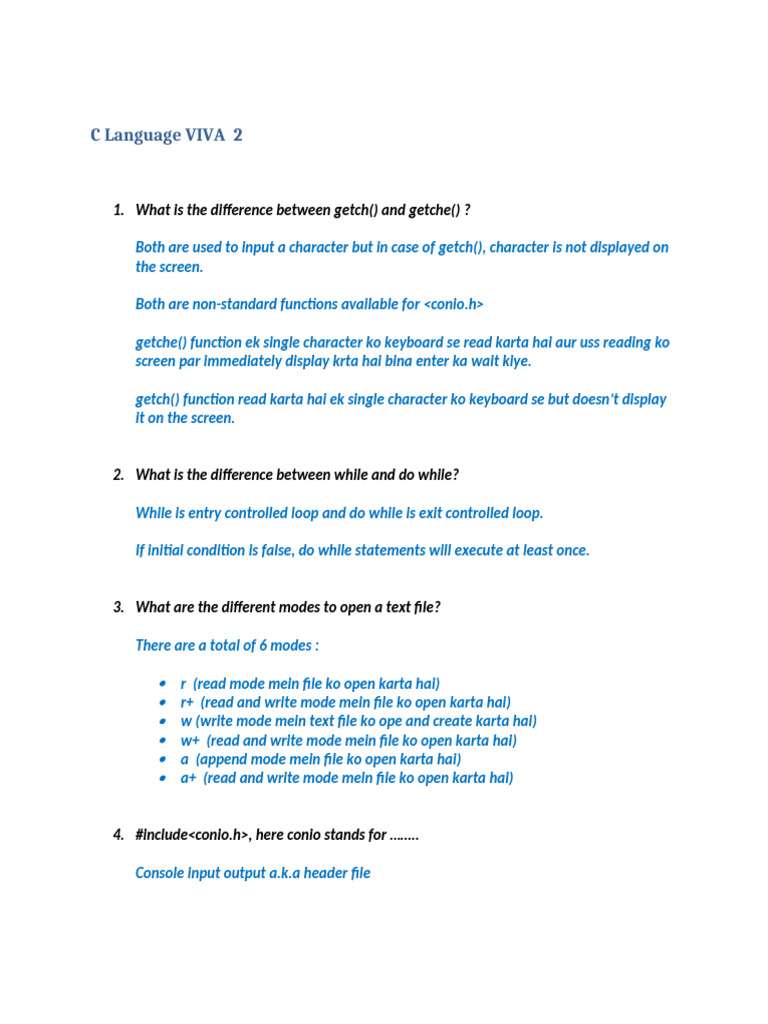 c 2 | PDF | Pointer (Computer Programming) | Boolean Data Type