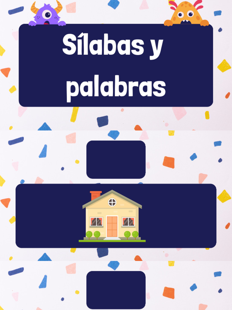 Sílabas y Palabras | PDF