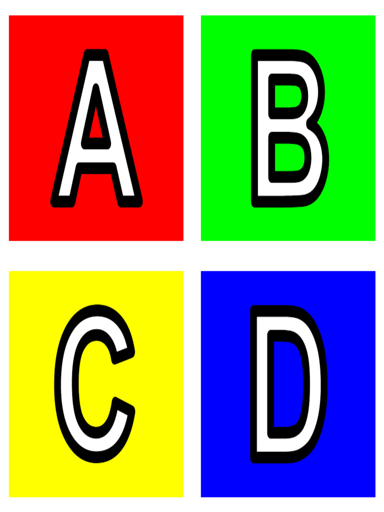 Abcd Card | PDF