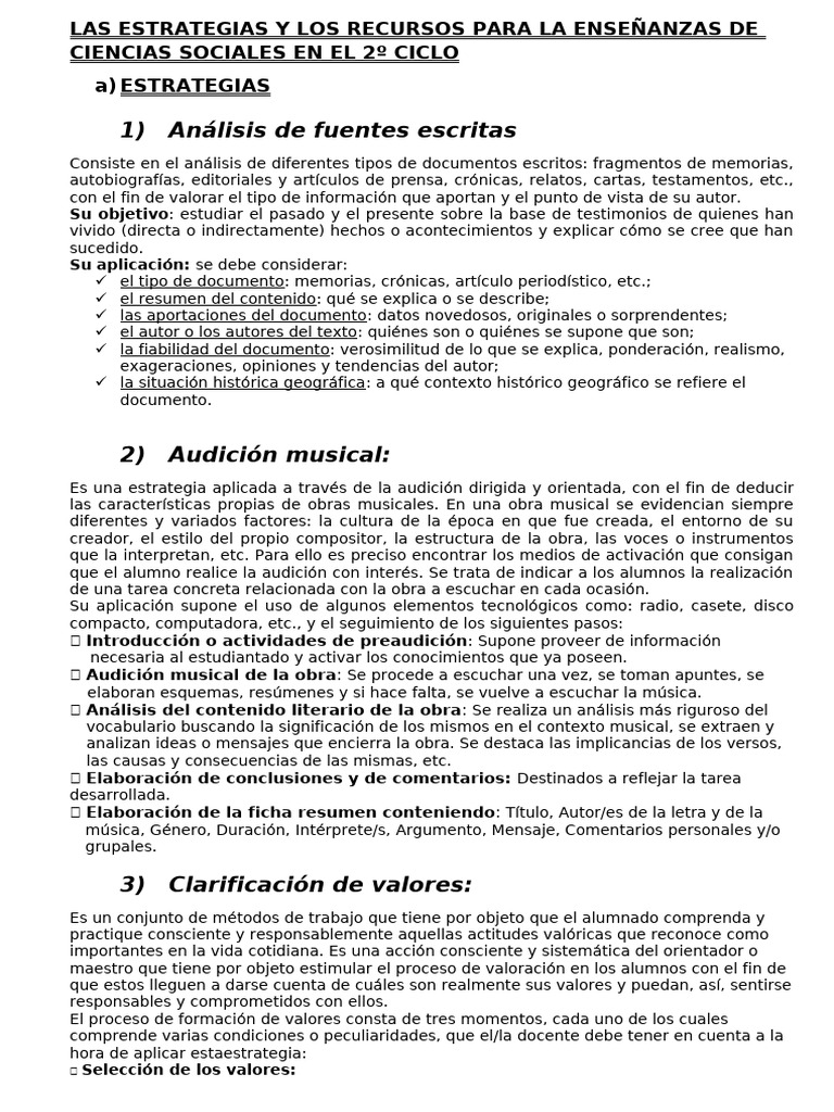 Estrategias y Recursos | PDF | Maestros | Paisaje