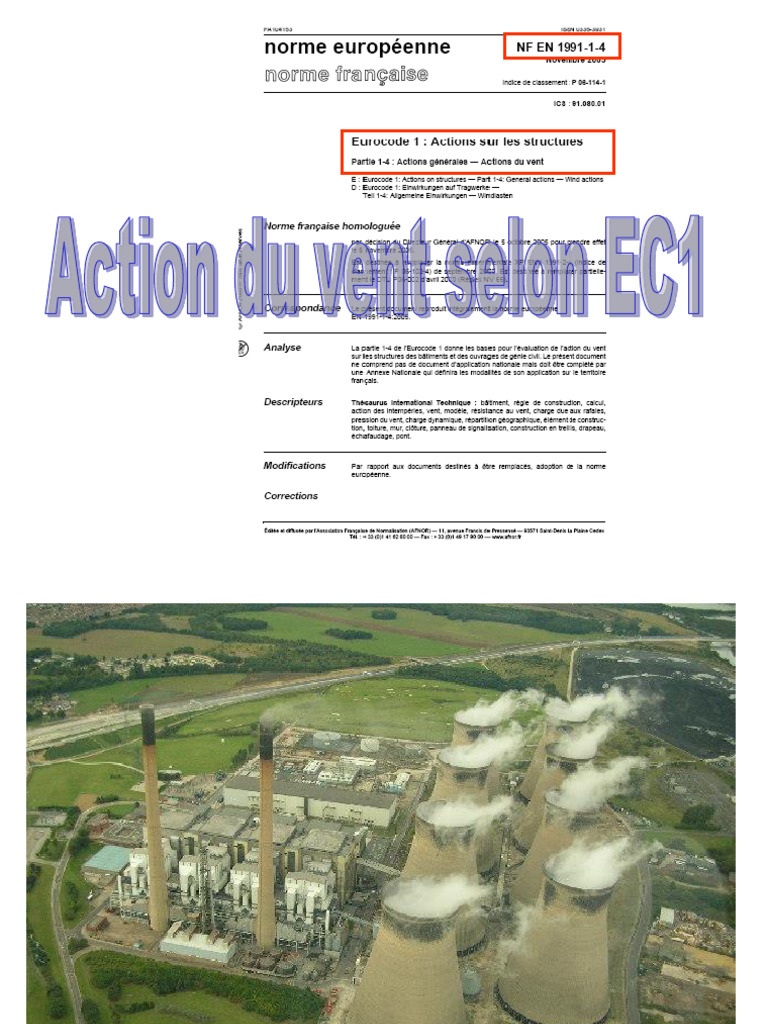Calcul des actions du vent selon EC1 | PDF | Plaie | Pression