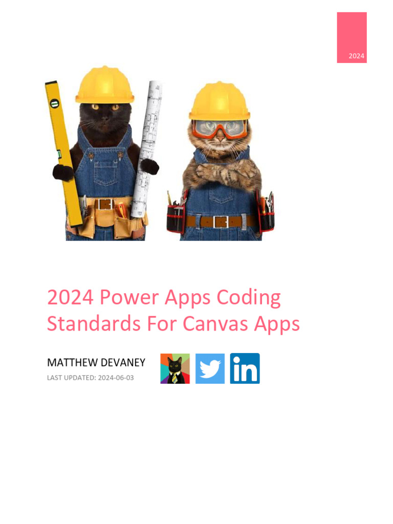 Power Apps Coding Standards 2024 | PDF | Variable (Computer Science ...
