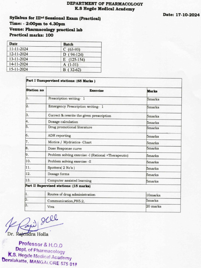 3rd Sessional Notice | PDF