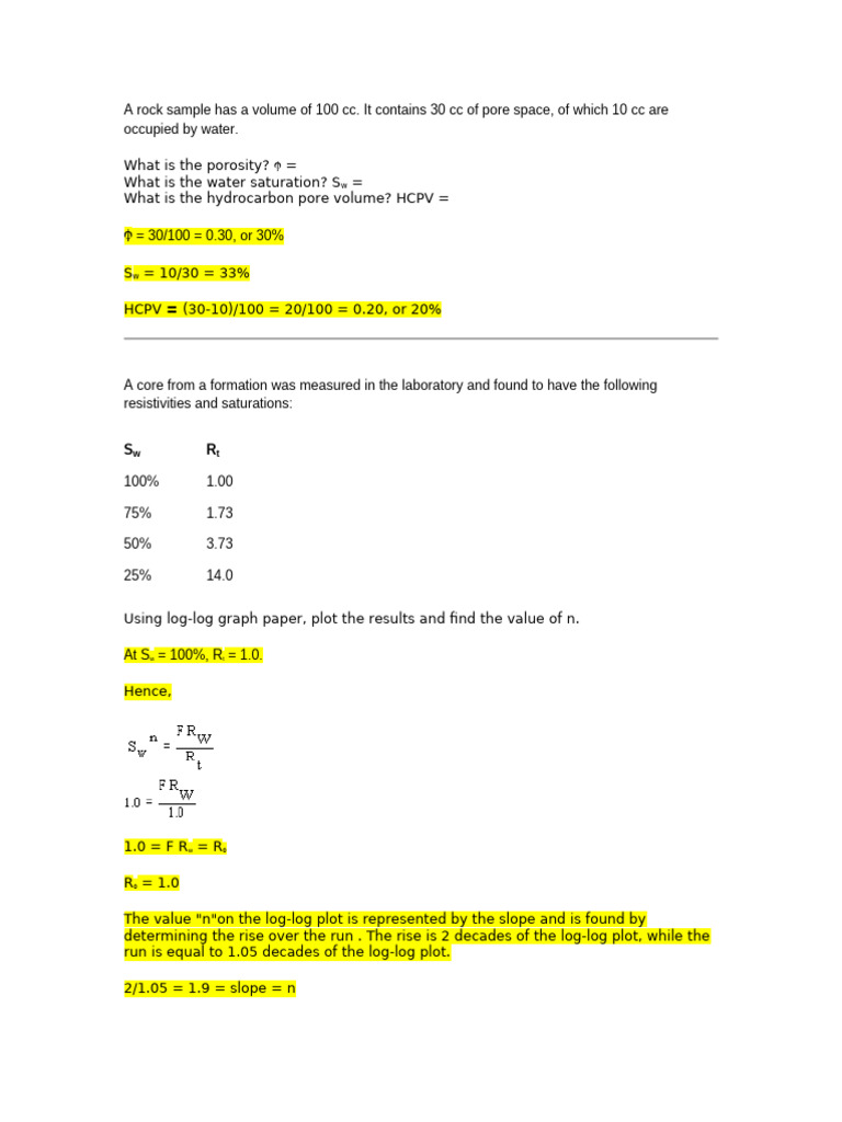 Exercises & Solutions | PDF