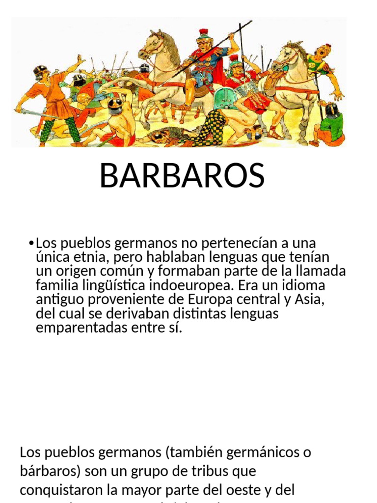 Vestimenta de los Bárbaros Germanos | PDF | Historia | Clásicos