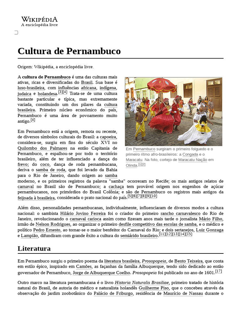 Cultura_de_Pernambuco | PDF