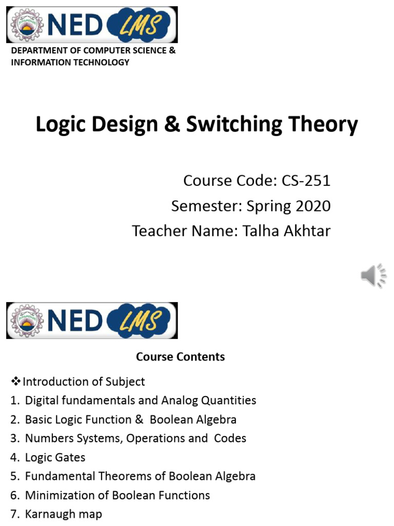 Lecture 4a Boolean Algebra And Logic Simplification Final Version Pdf Boolean Algebra 