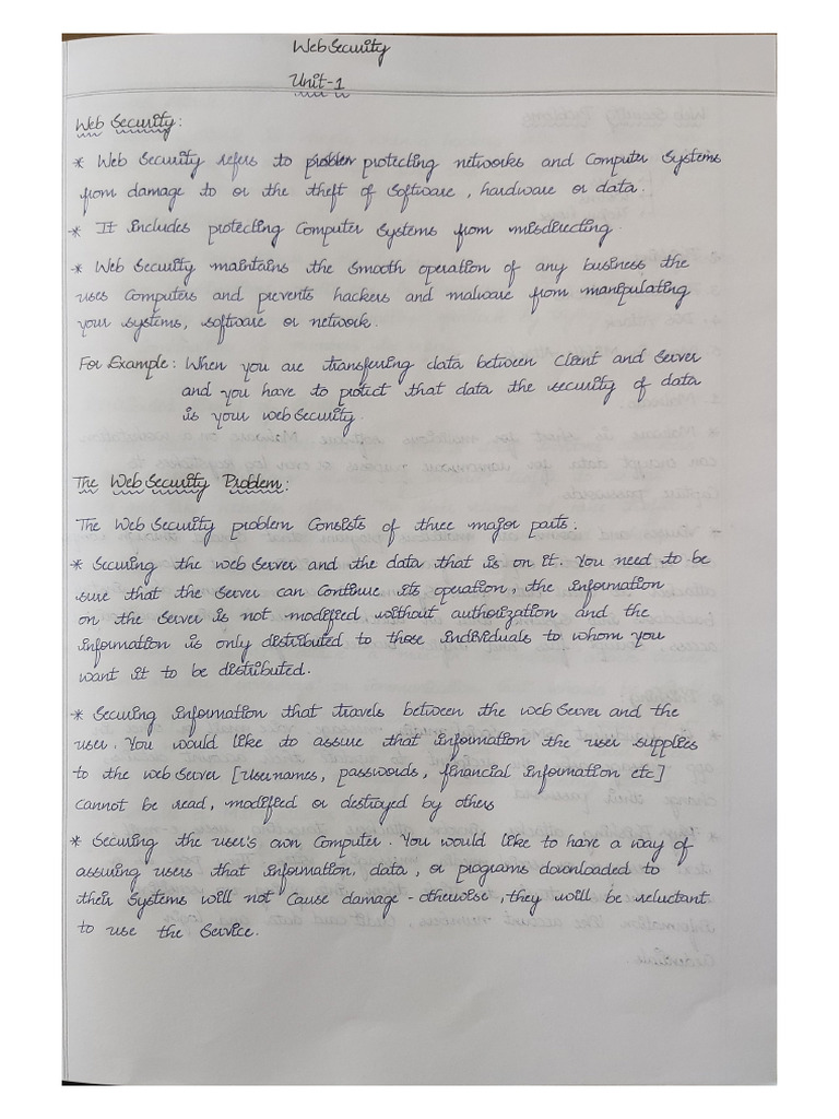 Unit 1 Websec | PDF | Business | Technology & Engineering
