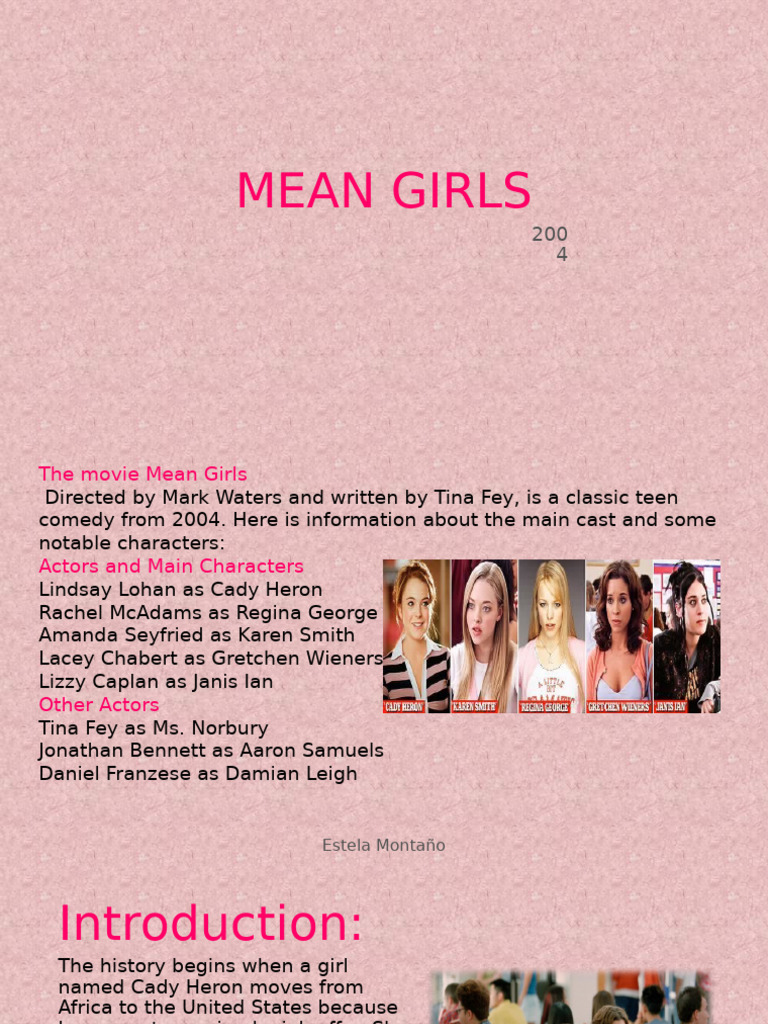 Mean Girls | PDF