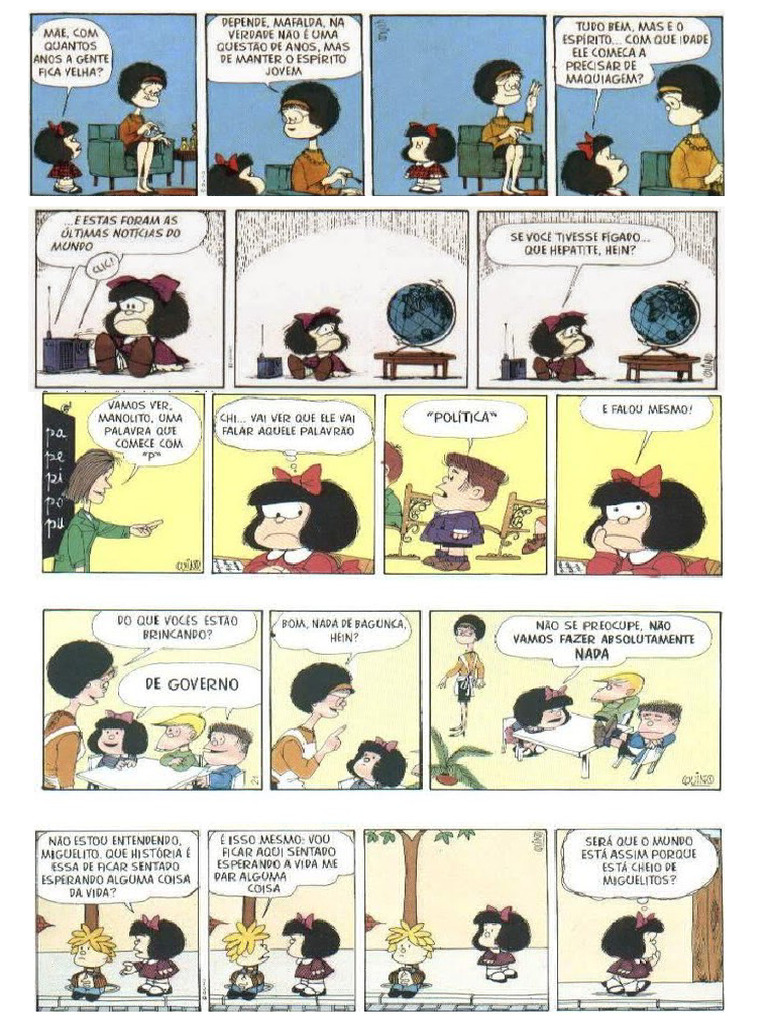 Tirinha Mafalda | PDF