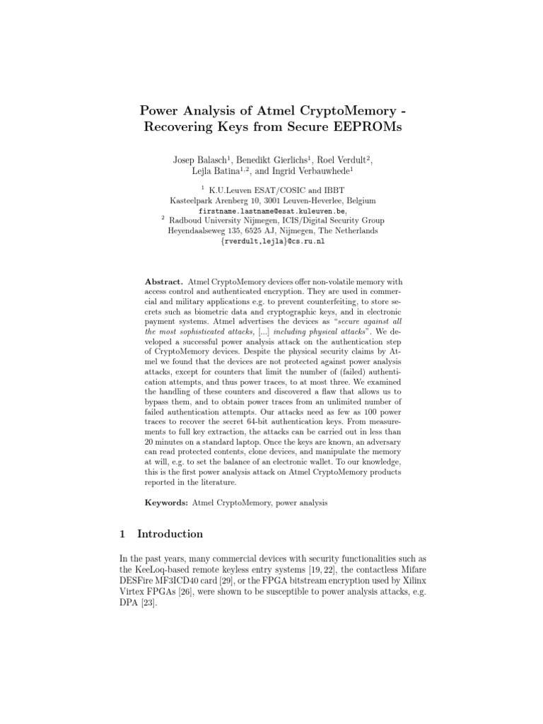 Article 2113 | PDF | Encryption | Cryptography