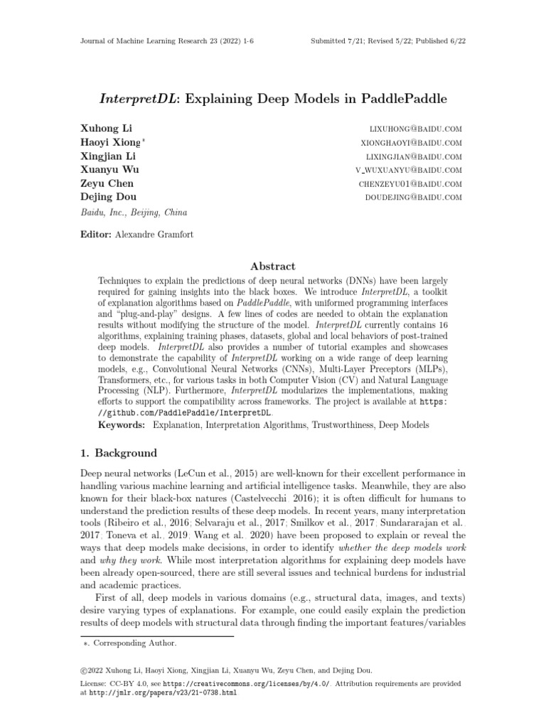 21-0738 | PDF | Deep Learning | Statistical Classification