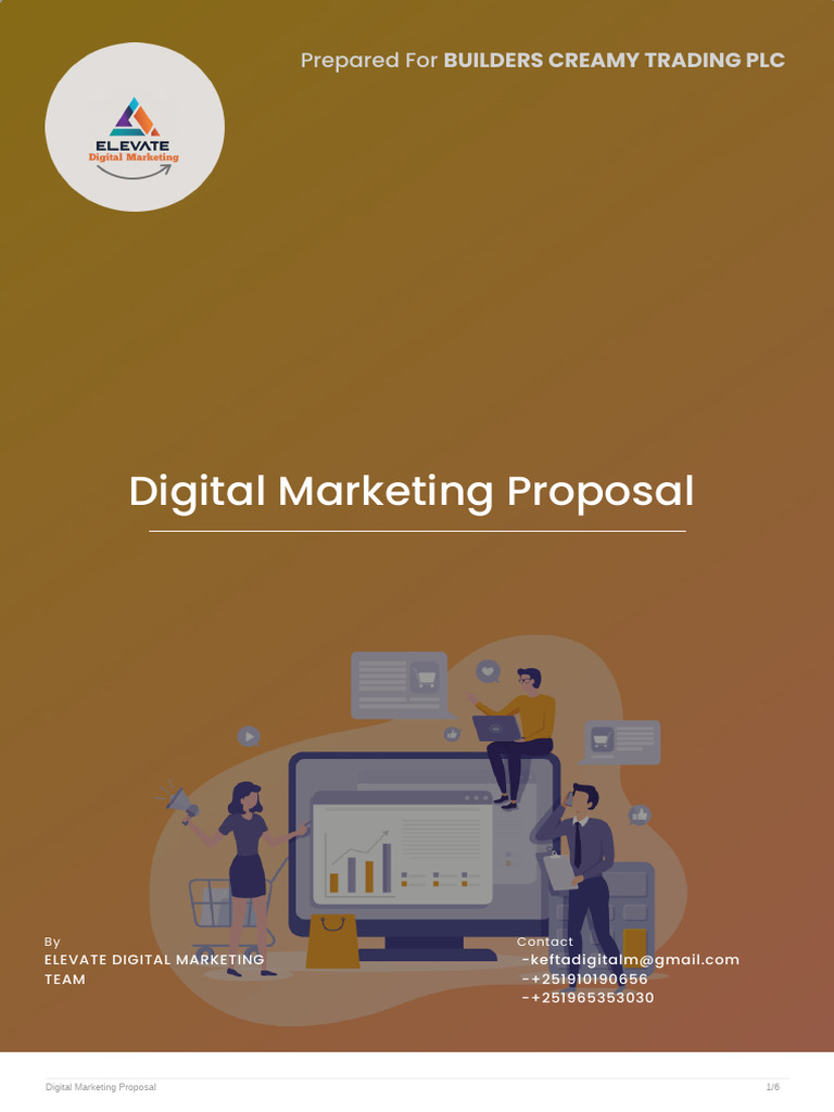 Builders Creamy Digital Marketing Plan | PDF | Digital Marketing ...
