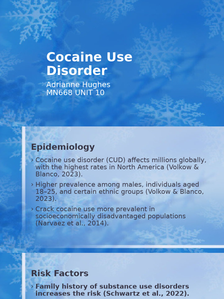 Cocaine Use Disorder | PDF | Mental Disorder | Psychosis