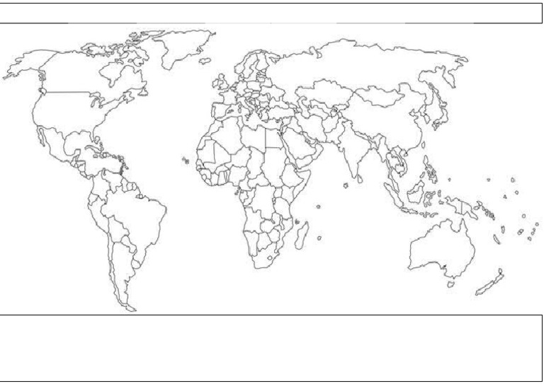 Nema Karta Sveta Politička 1 | PDF