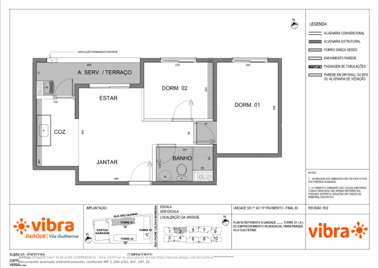 Vibra Parque Vila Guilherme A0803 - Padrao PDF | PDF