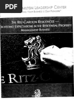 Practice: The Ritz-Carlton Credo | PDF