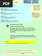 GCSE English Sentence Starters Guide | PDF | Writing | Human Communication