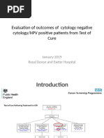 Cervical Cancer Screening Flow Charts | PDF | Cervical Cancer ...