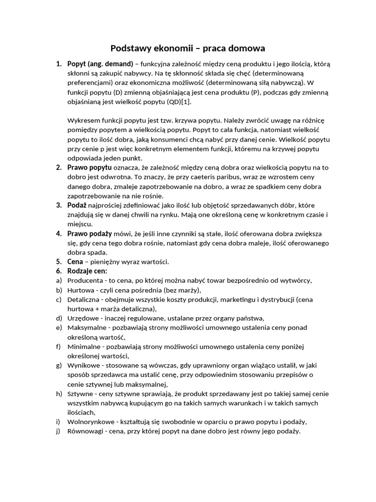 PE - Praca Domowa 1 | PDF