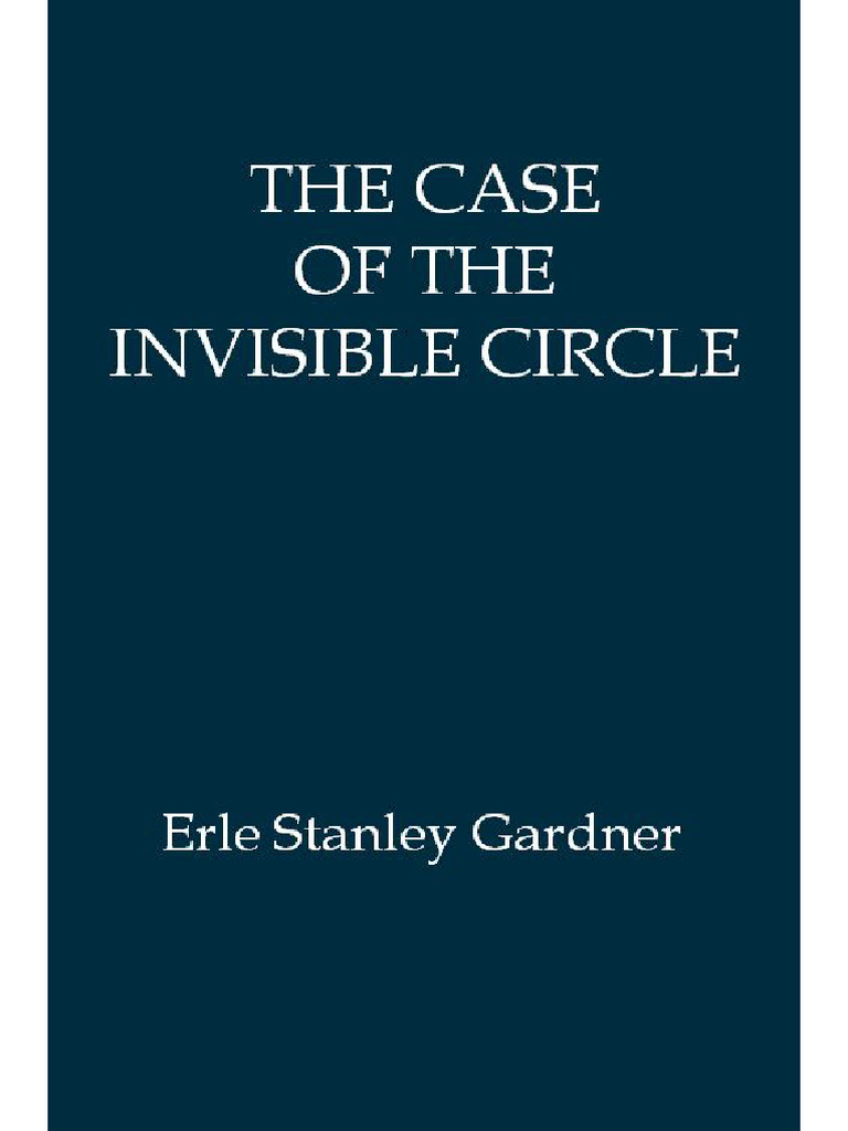 The Case of Invisible Circle | PDF