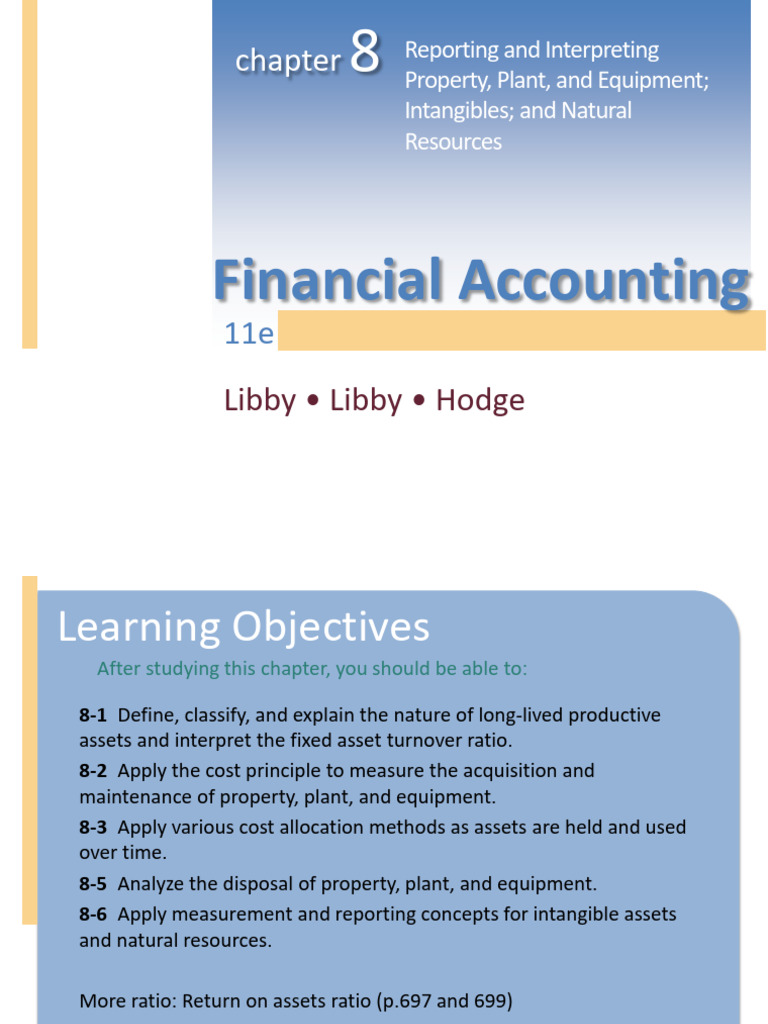 Ch 8 | PDF | Depreciation | Book Value