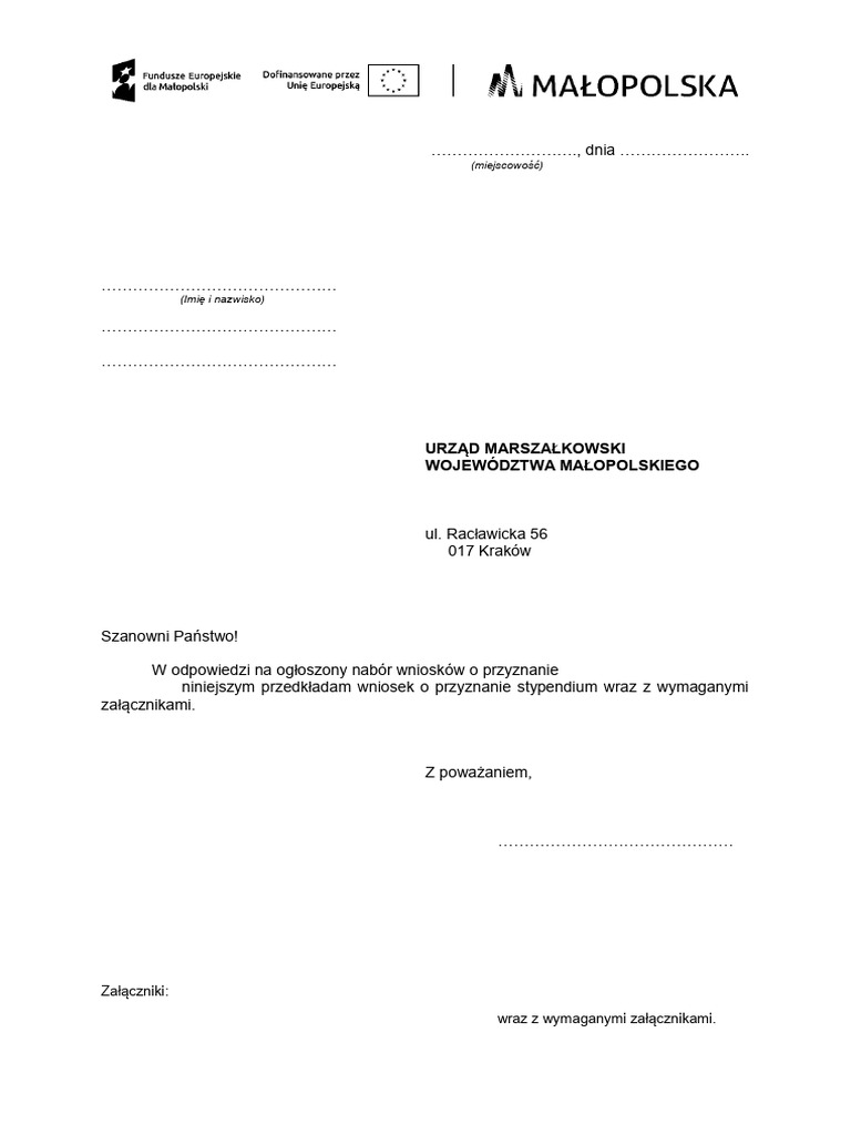 Pismo Przewodnie 2024 - 2025 | PDF