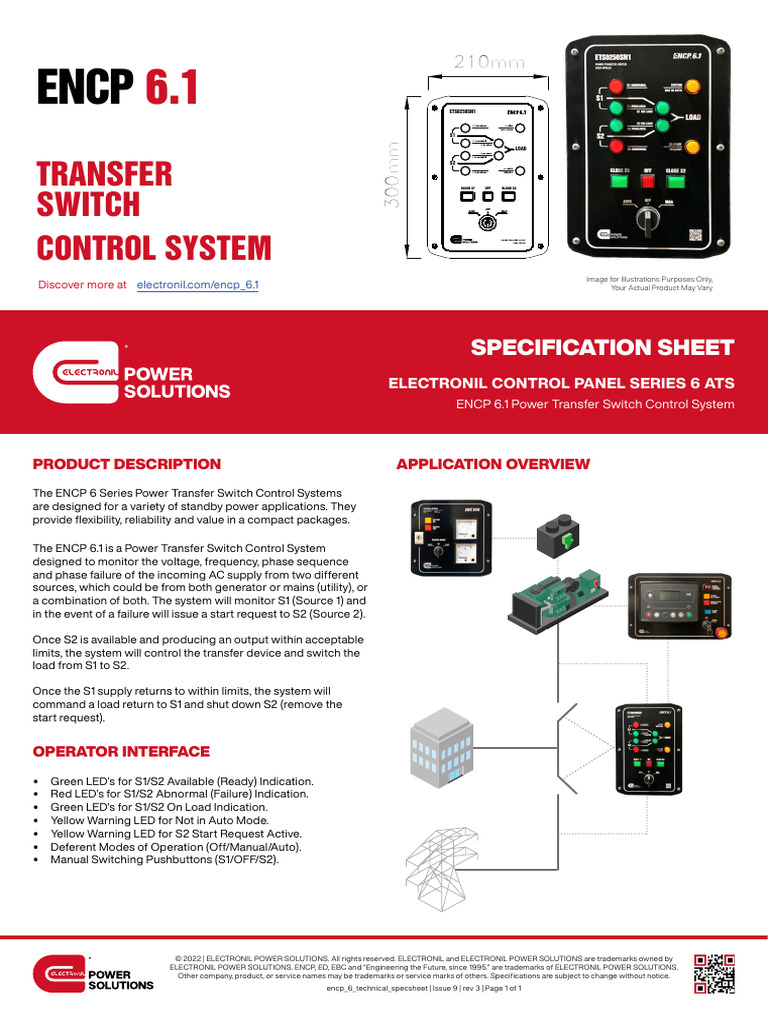 Encp 6.1 Technical Specsheet | PDF | Electronic Engineering ...